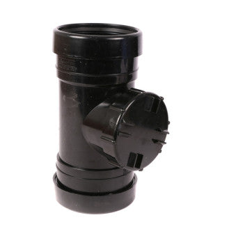 110mm / 4" SOIL DOUBLE-SOCKET ACCESS PIPE – Construction Megastore