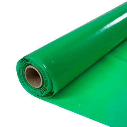 125mu - Green Tint Polythene Vapour Barrier Building 4m x 50m ...