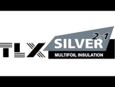 TLX Insulation - TLX Silver 1.2 X 10m (12m2) Roll – Construction Megastore